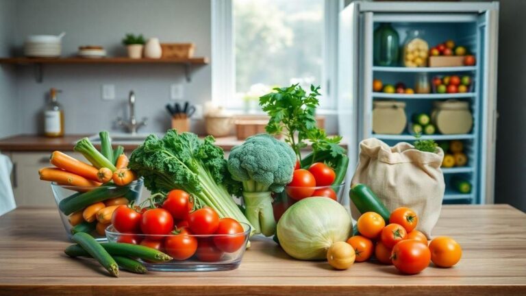 Como conservar verduras frescas por mais tempo?