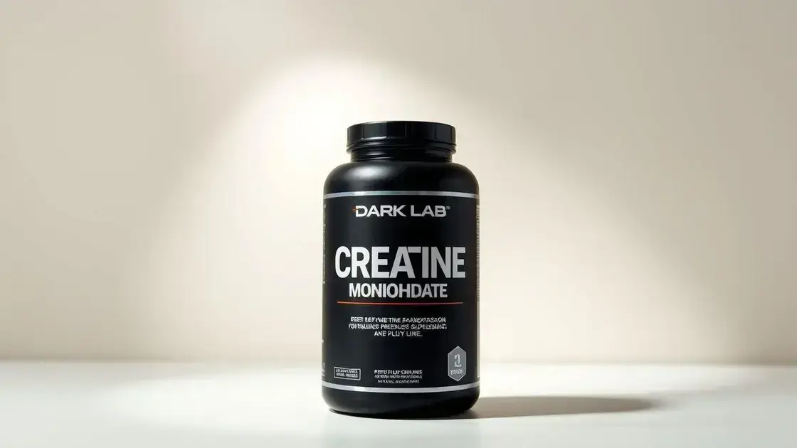 Creatina Pura Monohidratada Dark Lab: O Melhor em 2025