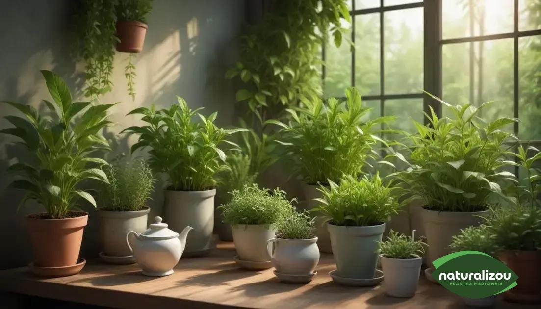 7 ervas para chá que crescem até na sombra