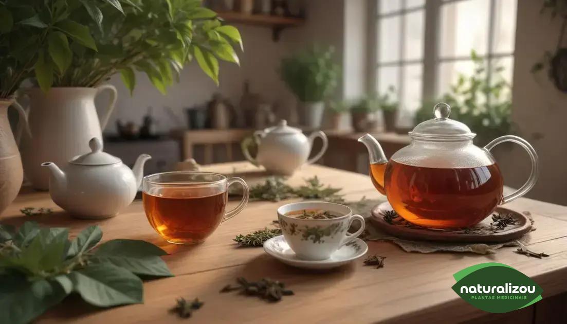 Folha de amora: o chá queridinho da menopausa